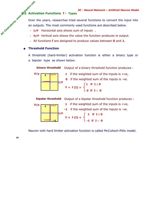 Fundamentals of Neural Network (Soft Computing) | PDF | Artificial Intelligence | Technology ...