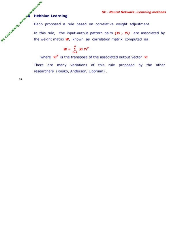 Fundamentals of Neural Network (Soft Computing) | PDF | Artificial Intelligence | Technology ...