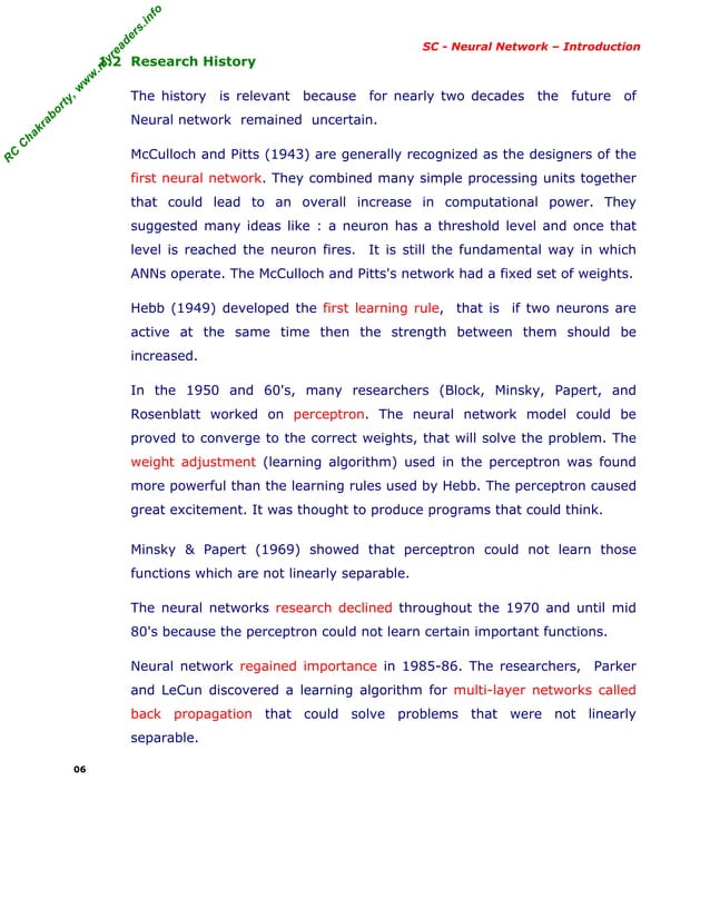 Fundamentals of Neural Network (Soft Computing) | PDF | Artificial Intelligence | Technology ...