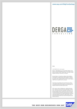 CASE HISTORY GASTALDELLO SISTEMI-DERGA CONSULTING | PDF