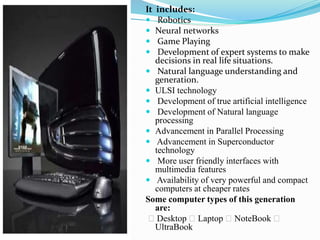 Generation of computers | PPT