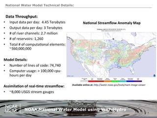 Community WRF-Hydro & Its Implementaton as the NOAA National Water Model | PDF