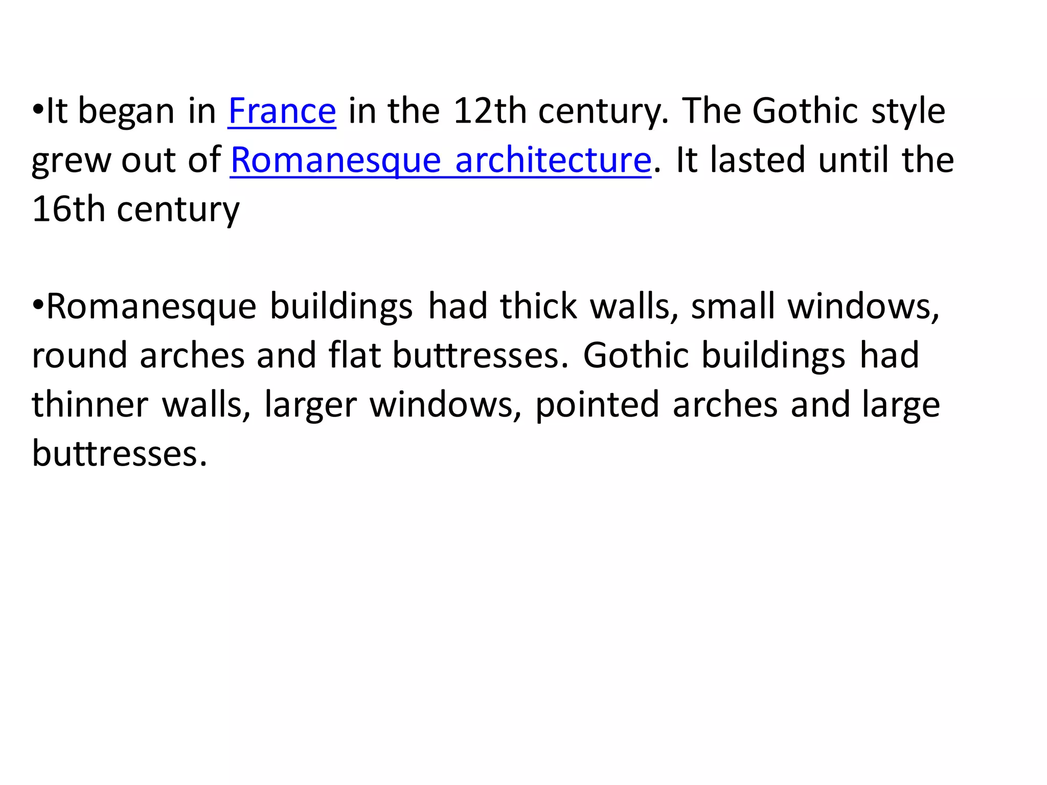 History of Gothic Architecture | PDF