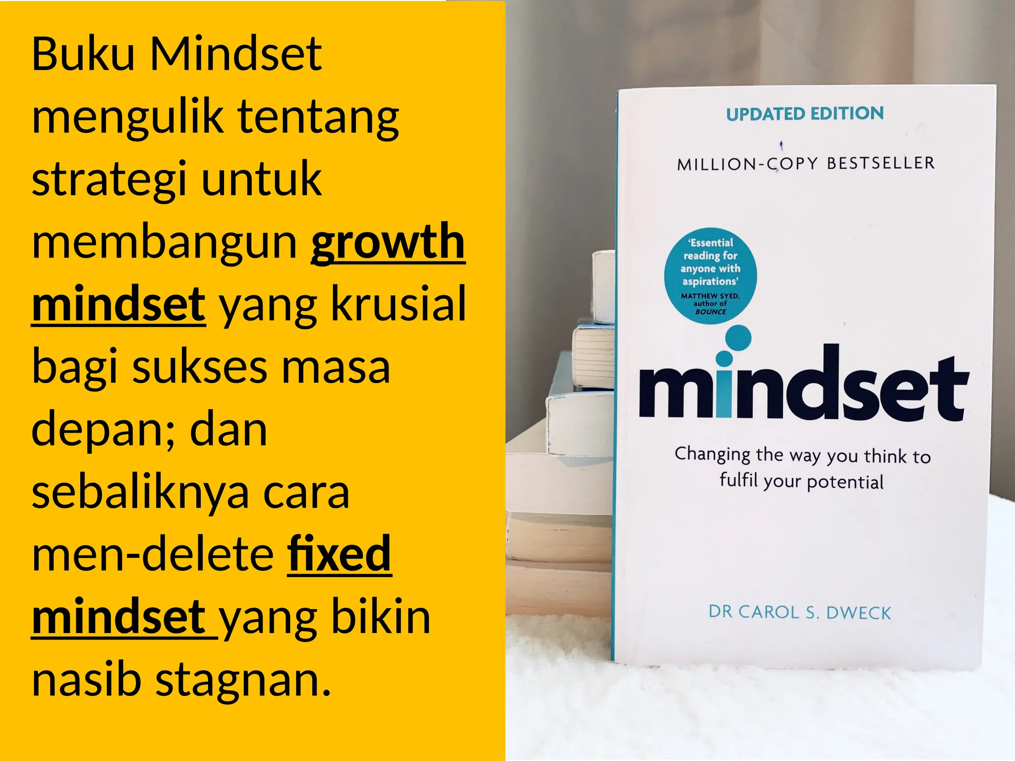 02 Growth Mindset bertumbuh menjadi Lebih Baik | PPTX