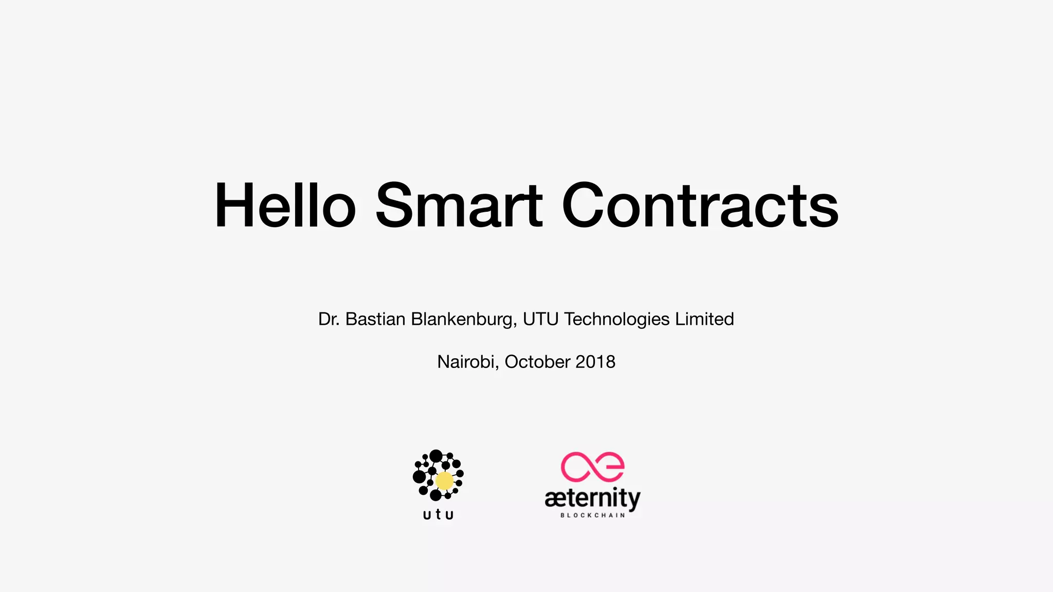 02 hello smart contracts | PDF