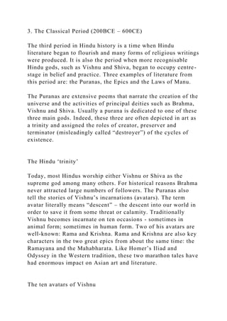 02 Hinduism AINTRODUCTION THE MAIN PERIODS OF HINDUISMB.docx