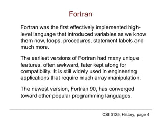 02_History of programming language presentaion | PPT