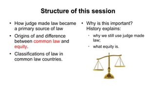 The Development of Common Law & Equity | PDF
