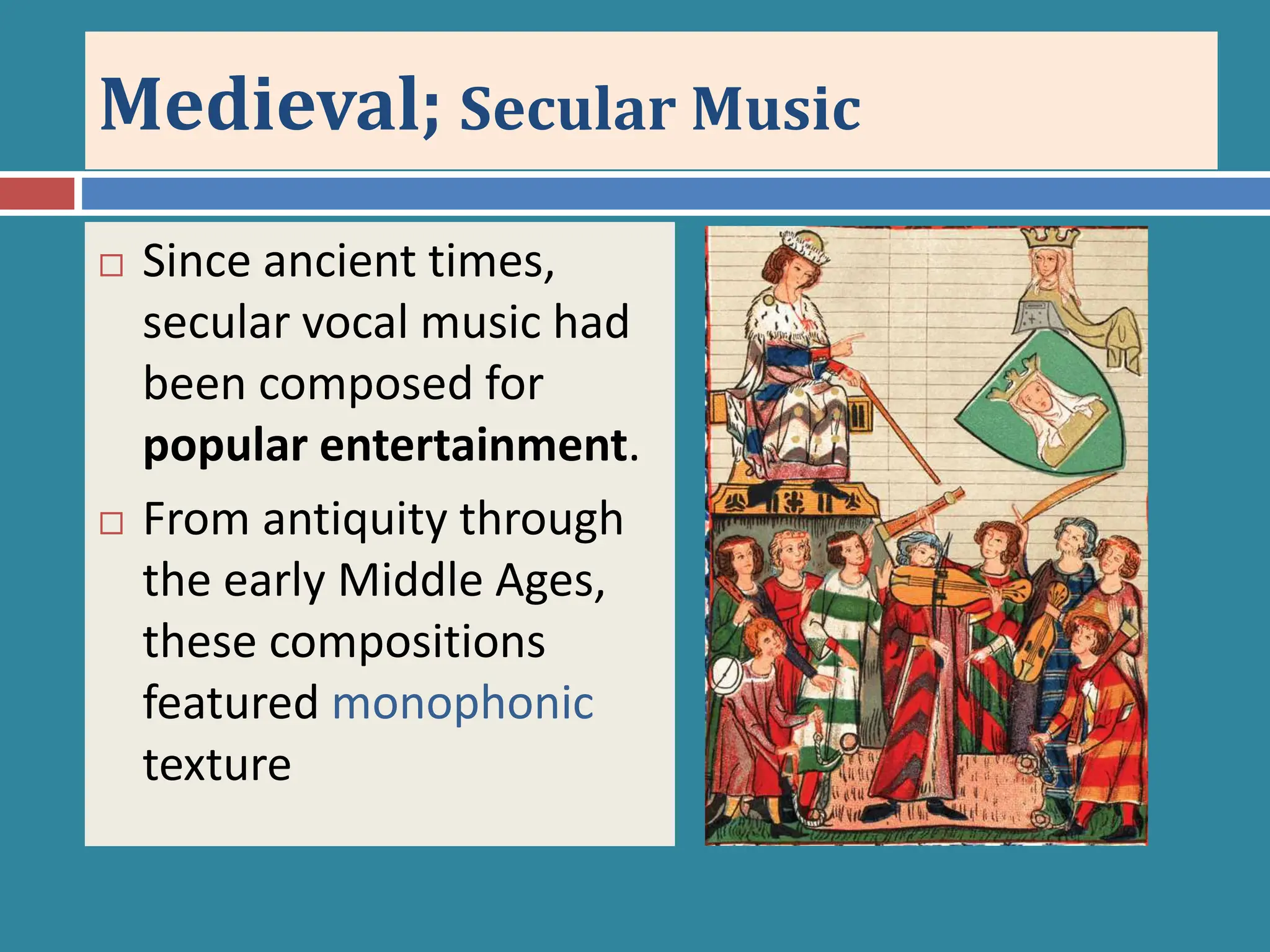 02 History of Western Music- Medieval.pptx | Classical Music | Music