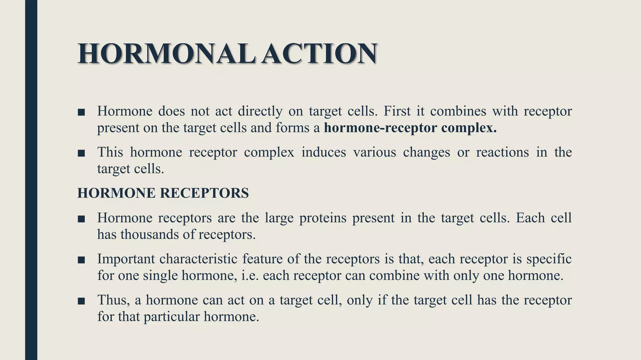 Hormones- its chemistry, classification, types, functioning, physiology ...