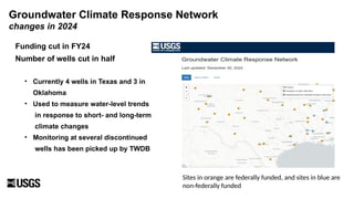 USGS Groundwater Updates - Natalie Houston | PPTX