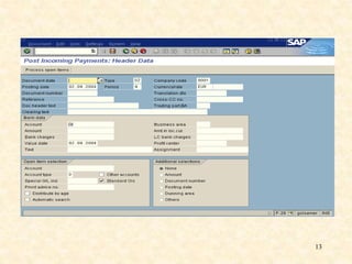 SAP FICO Configuration steps explanation | PPT