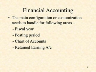 SAP FICO Configuration steps explanation | PPT