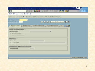 SAP FICO Configuration steps explanation | PPT