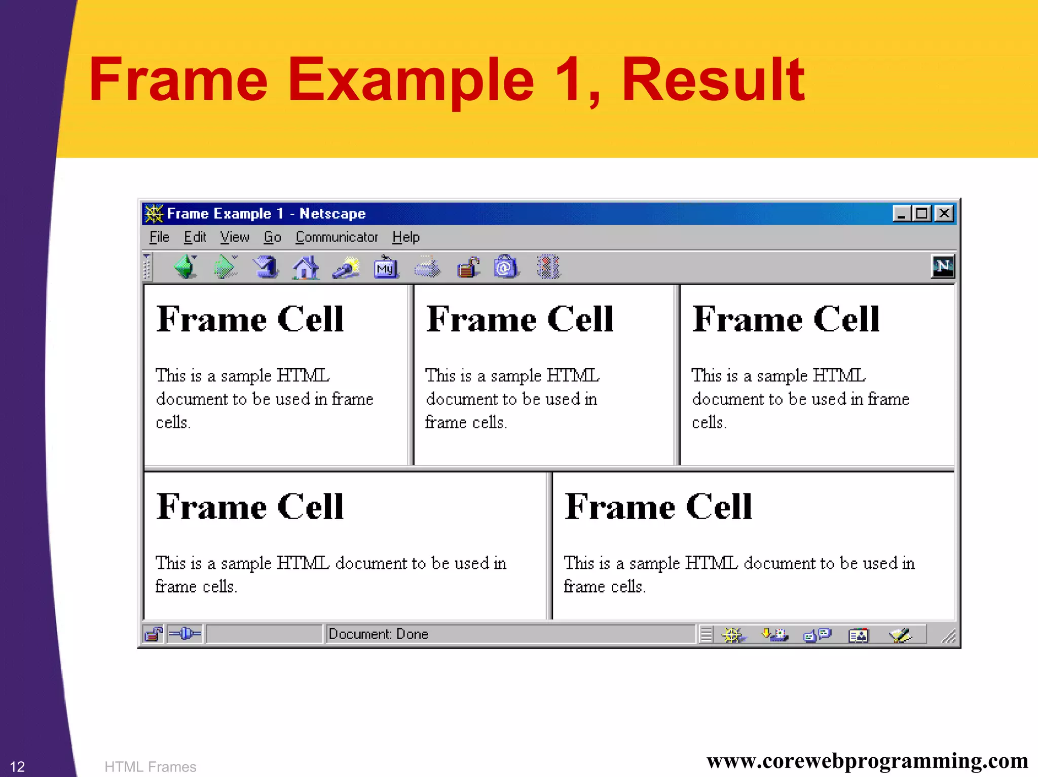 02html Frames | PDF