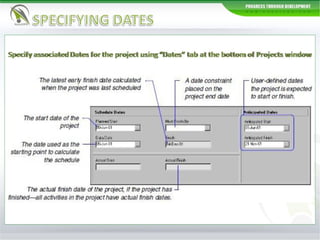 Activity, Baseline & Calendars | PDF