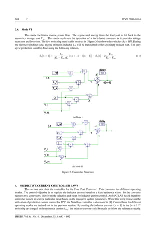 Development of Predictive Current Controller for Multi-Port DC/DC Converter | PDF | Internet of ...