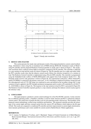 Development of Predictive Current Controller for Multi-Port DC/DC Converter | PDF | Internet of ...