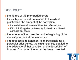 IAS 8/ Ind AS 8 | PPTX