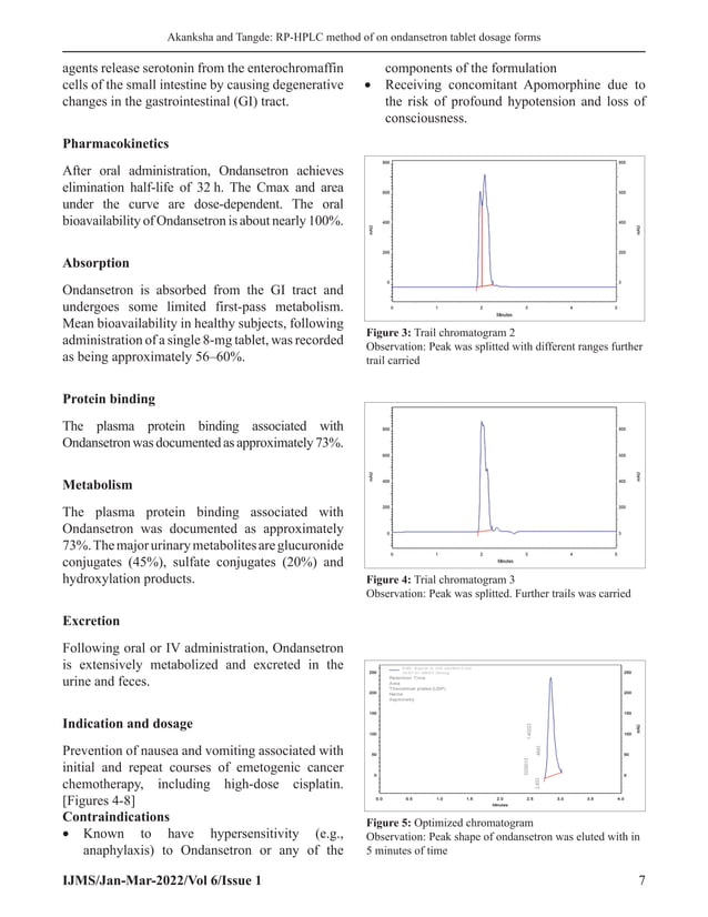 Development and validation of stability indicating RP-HPLC method for the determination of ...