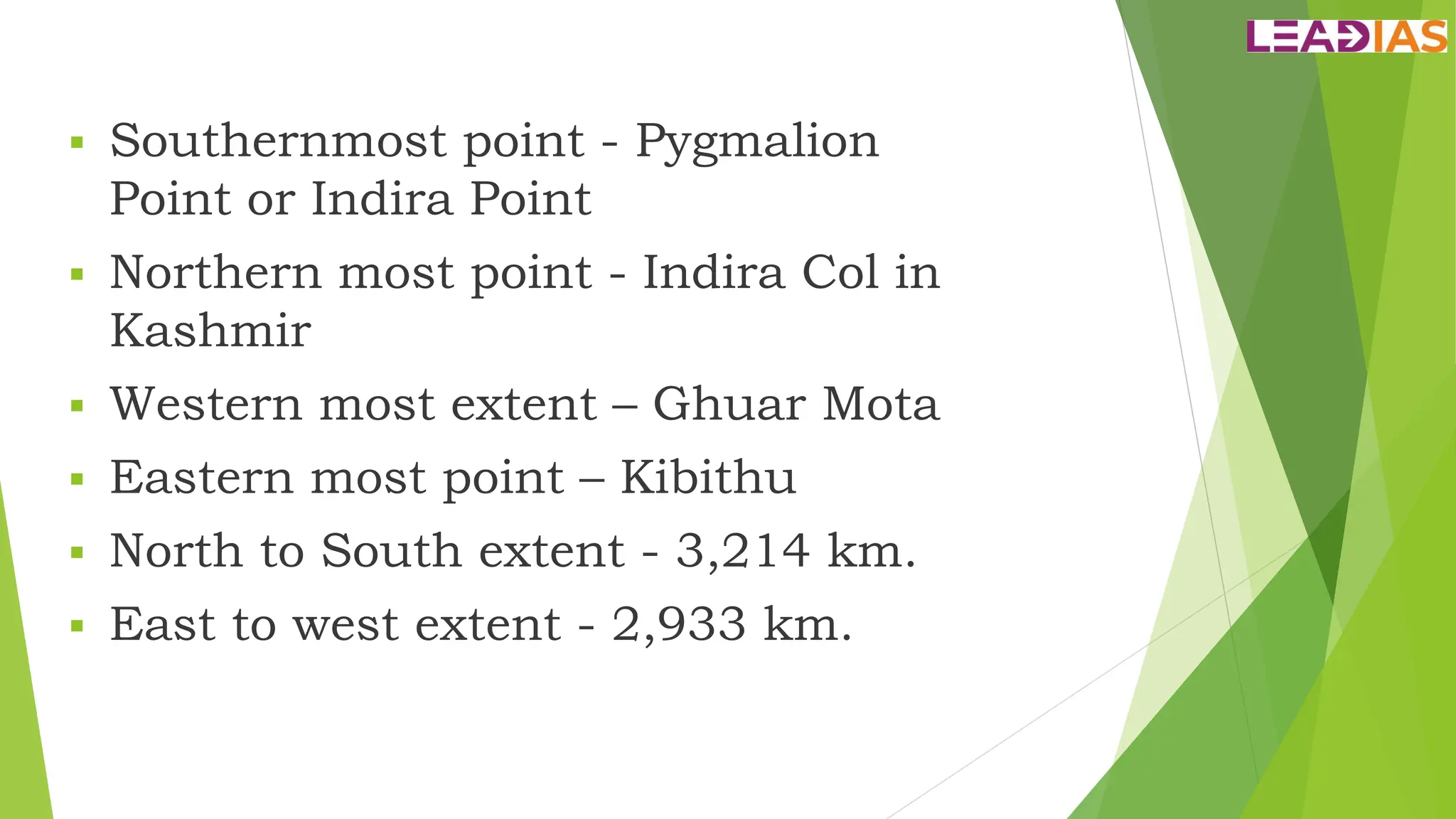 02 INDIA BASIC FACTS - physical Geography of India | PDF