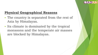02 INDIA BASIC FACTS - physical Geography of India | PDF
