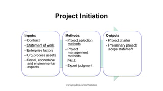 Project Initiation | PPTX