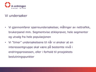 Innføring av A-ordningen | PPT