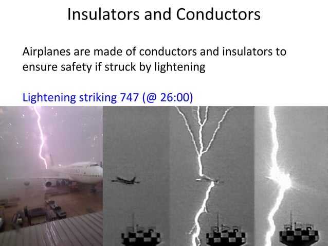 02 insulators and conductors | PPT | Physics | Science