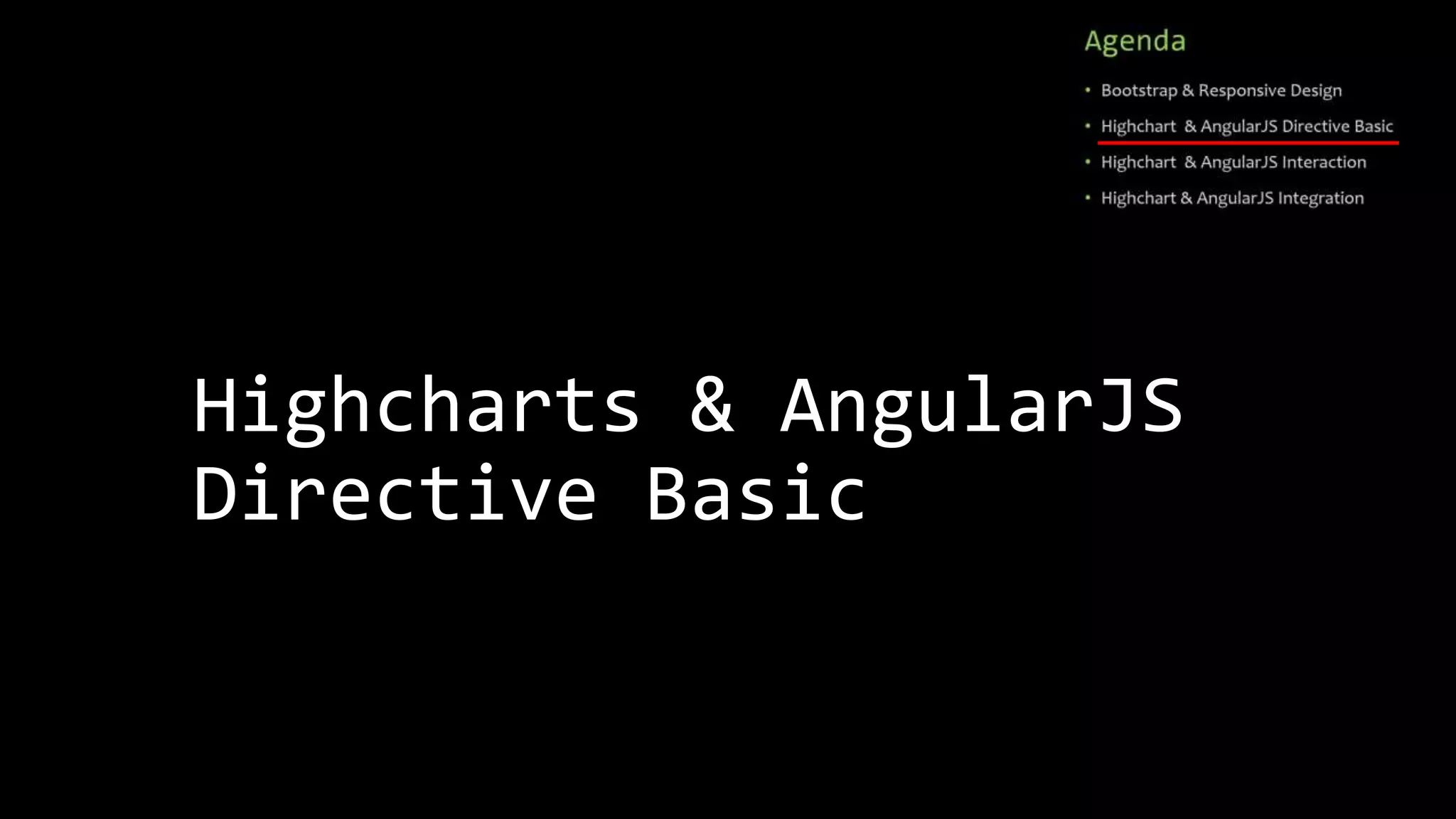 02 integrate highchart | PPT
