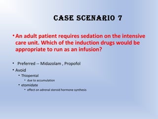 Intravenous induction agents | PPT