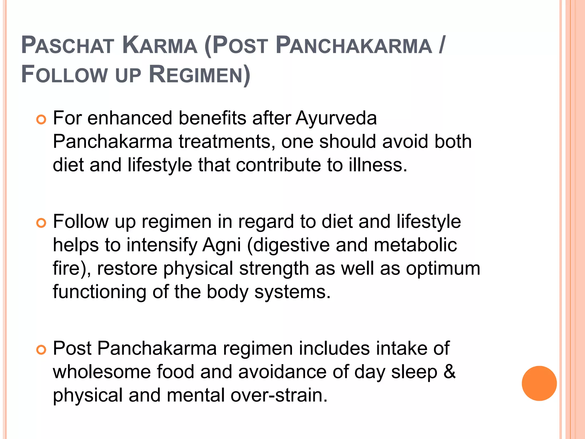 Intoduction to Panchakarma | PPTX
