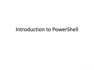 02Introduction to Power Shell Win Server all in one.pptx | Operating Systems | Computer Software ...