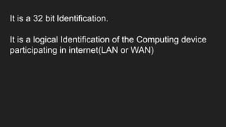 02 ip addressing | PPT