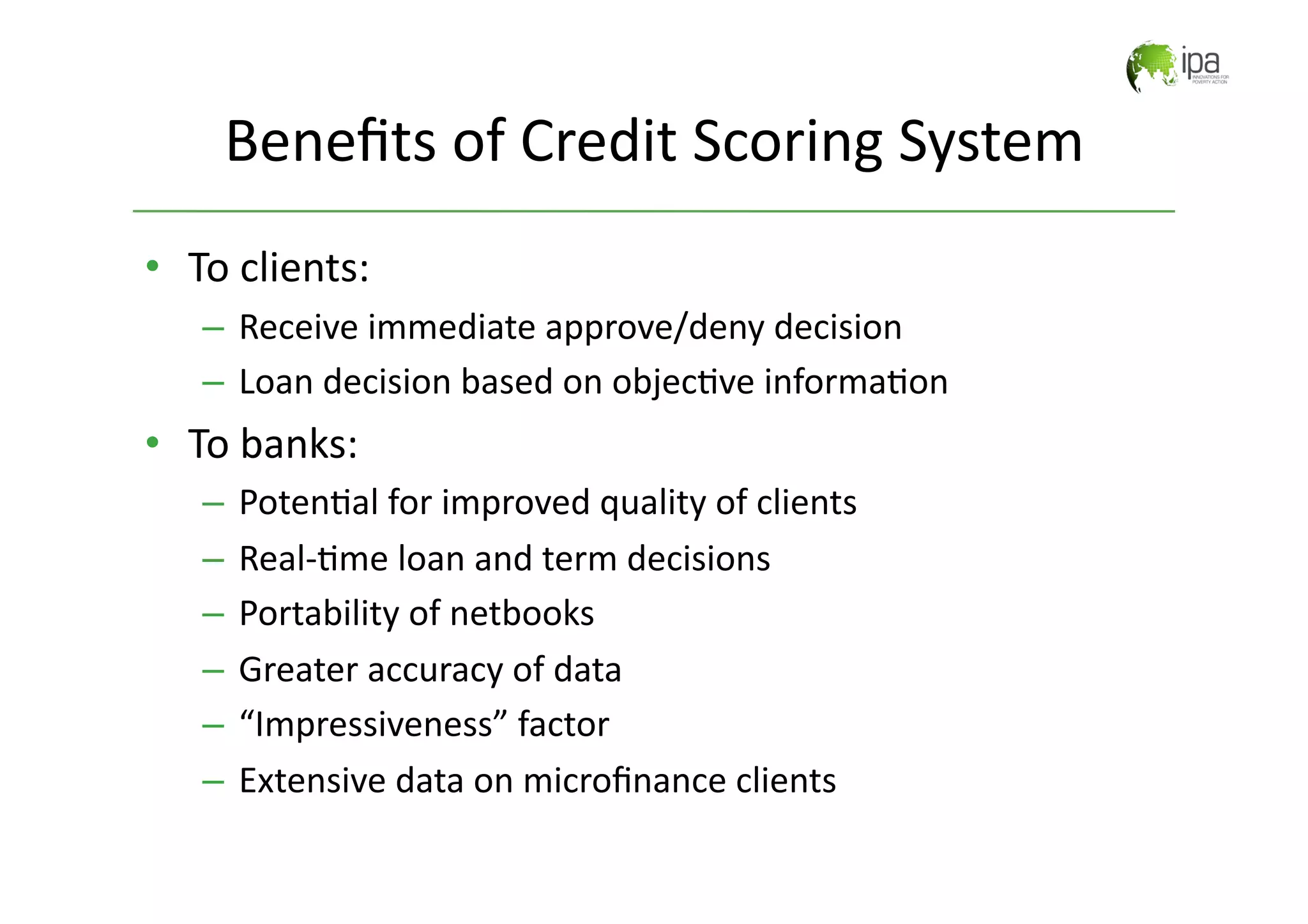 Credit Scoring | PDF