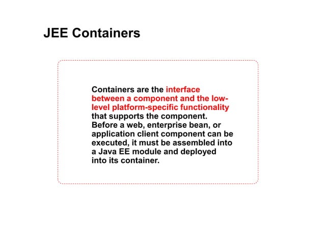 JEE Programming - 02 The Containers | PDF | Programming Languages ...