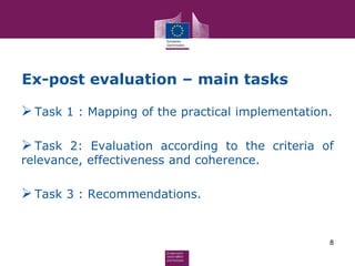 Ex-post evaluation on 24 EU OSH Directives – state of play | PPTX