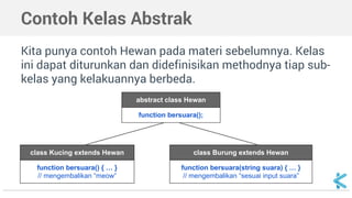 OOP - Kelas abstrak dan Komposisi | PDF