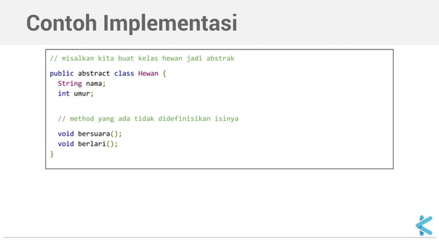 OOP - Kelas abstrak dan Komposisi | PDF