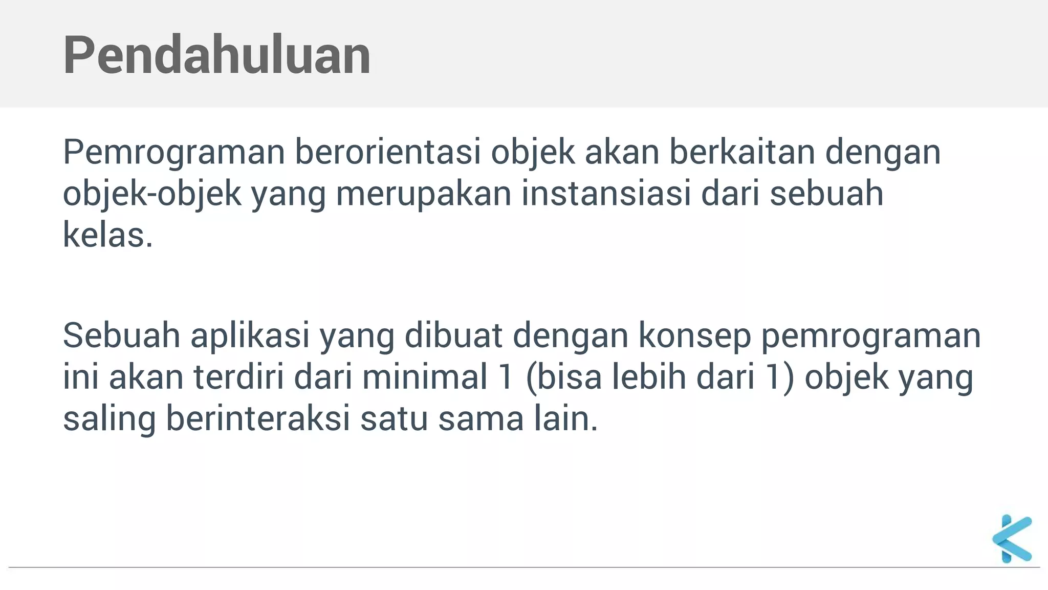 OOP - Kelas dan Objek | PDF OOP - Kelas dan Objek | PDF