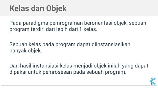 OOP - Kelas dan Objek | PDF