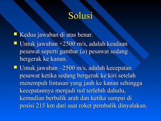 Kinematika satu dimensi | PPT