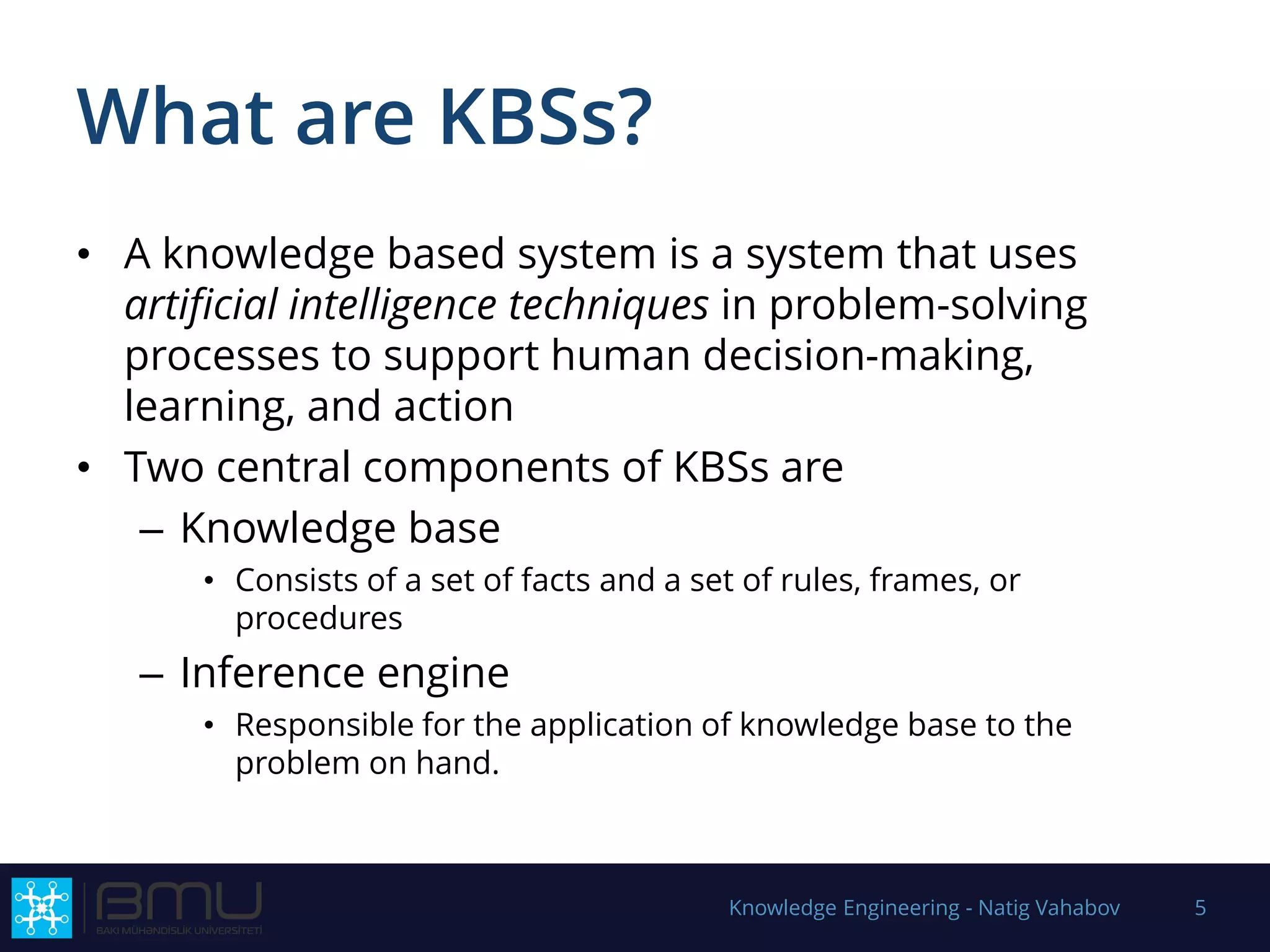02 knowledge-based systems | PPT