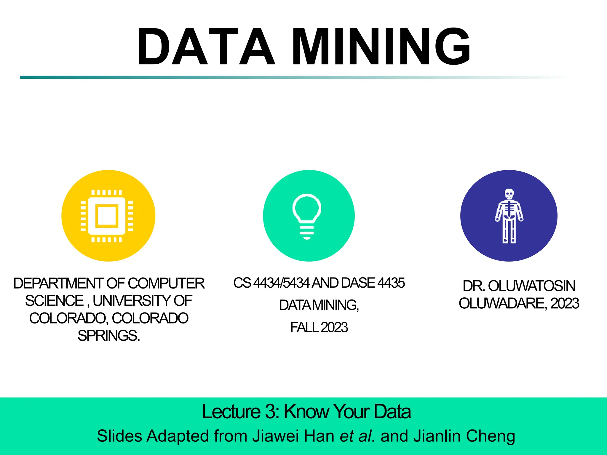 Know Your Data In Data Mining Applications Ppt
