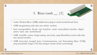 02 komponen motherboard | PDF