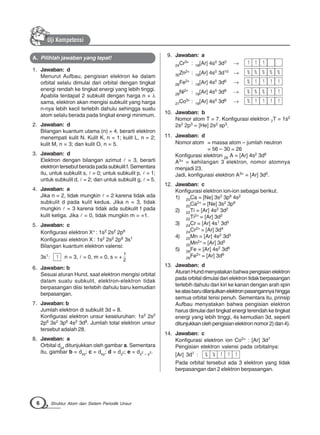 02 kunci jawaban dan pembahasan kimia 11 a ktsp | PDF