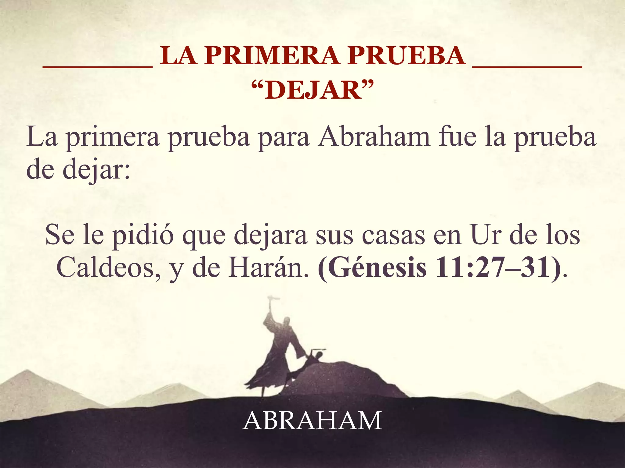 04 - LA HISTORIA DE ABRAHAM | PPTX