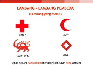02 Lambang PMI bulan sabit internasional | PPTX