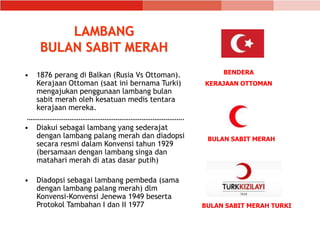 02 Lambang PMI bulan sabit internasional | PPTX