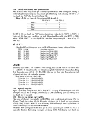 02 Lập trình hợp ngữ 8051 | PDF